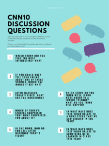 CNN10 Discussion Questions: 9 Ways to Get the Conversation Going