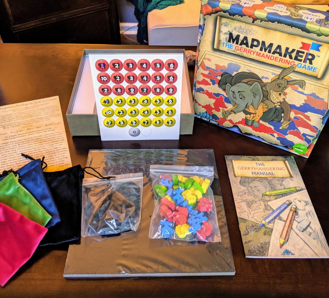 Review: Mapmaker the Gerrymandering Game is Fun, Educational