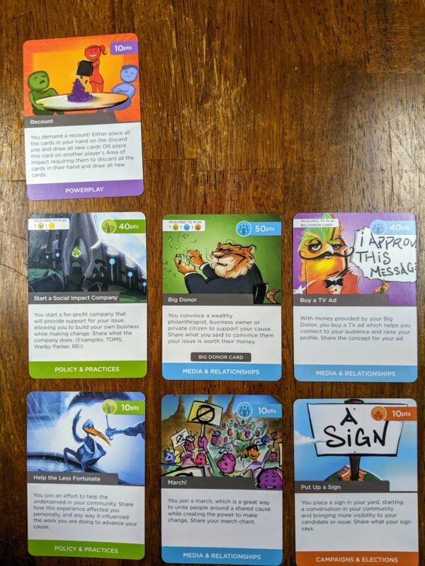 Review: Politicraft, A Fun Card Game that Models Civic Engagement